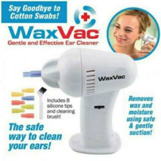 Jual Waxvac ear cleaner gentle suction / pembersih telinga elektrik kotoran kuping alat ...