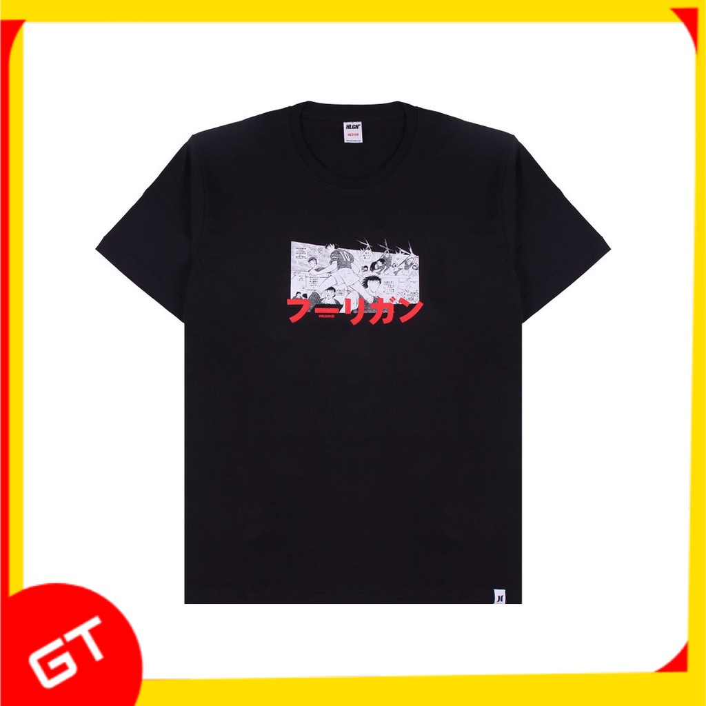 Jual Kaos Hooligans T Shirt Distro TSBS Manga Black Original - HS ...
