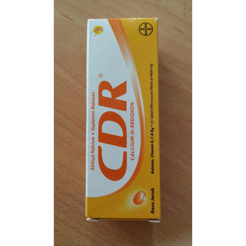CDR - Calcium D Redoxon 10 Tablet | Shopee Indonesia