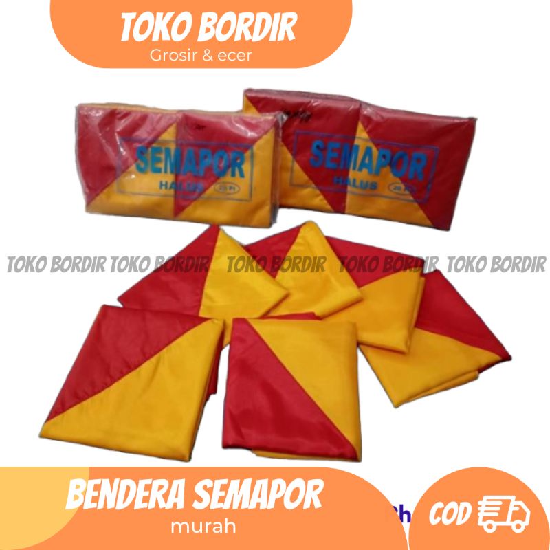 Jual Bendera semapor halus / bendera semaphore / bendera semapur ...