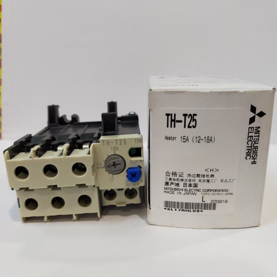 Jual THERMAL OVERLOAD RELAY TH-T25 MITSUBISHI | Shopee Indonesia