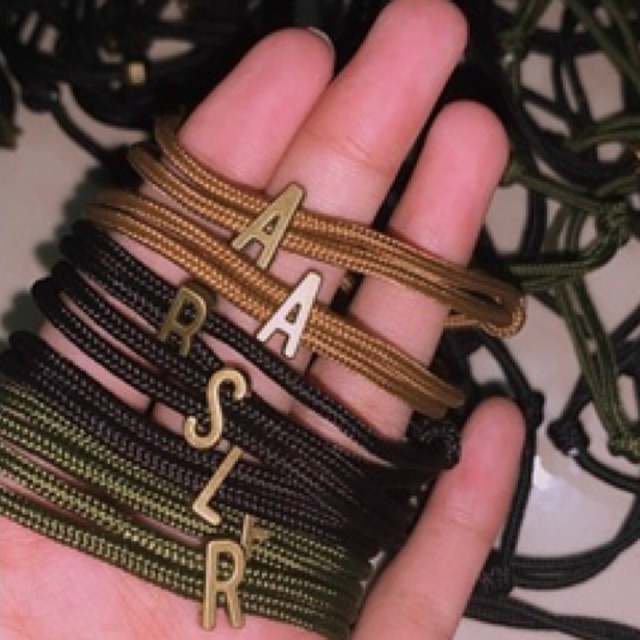 Jual GELANG INISIAL HURUF (READY STOCK) | Shopee Indonesia