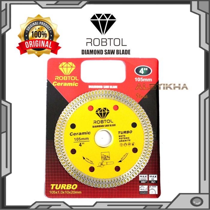 Jual Diamond Wheel ROBTOL Turbo X Superthin/Mata Potong Keramik Granit ... Jual Diamond Wheel ROBTOL Turbo X Superthin/Mata Potong Keramik Granit ...