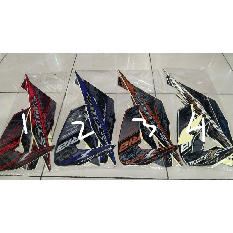Jual sticker striping satria Fu 2012-2013 SE satria f limited edition ...