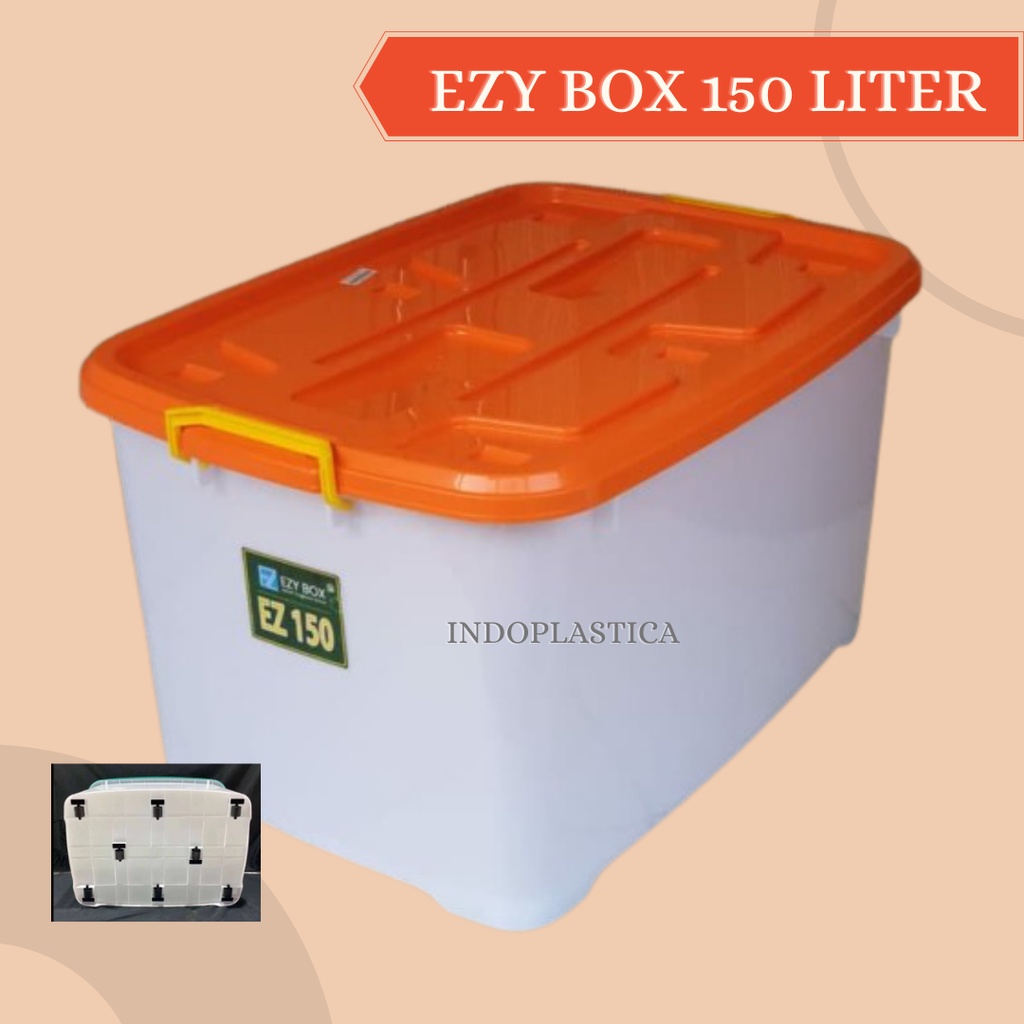 Jual EZY CONTAINER BOX CB 150 LITER JUMBO BESAR HERCULES KOTAK/TEMPAT ...