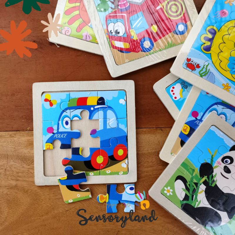 Jual Puzzle Kayu Mini wooden puzzle | Shopee Indonesia