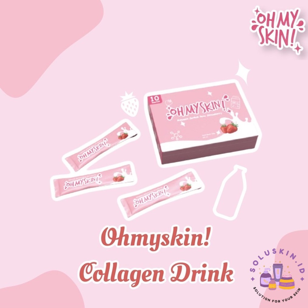 Jual [BUY 2 ISI 22 SACHETS FREE TUMBLER] COLLAGEN DRINK OHMYSKIN ...