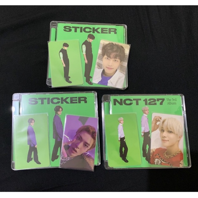 Jual Ready Unsealed NCT 127 sticker jewel case fullset (NO POSTER ...