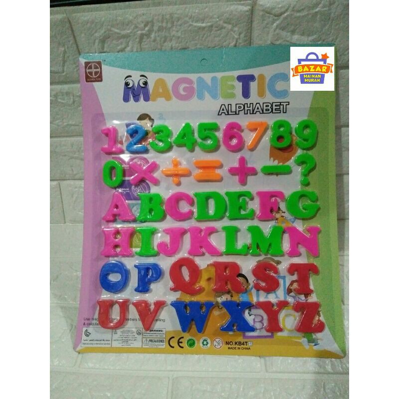 Jual MAGNETIC HURUF ANGKA | Shopee Indonesia