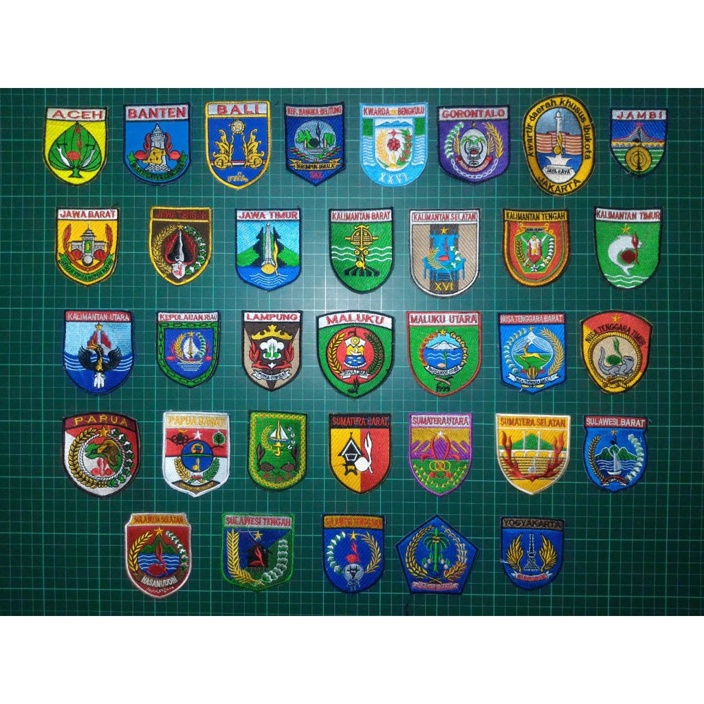 Jual ANEKA BADGE KWARDA KWARTIR DAERAH PRAMUKA | Shopee Indonesia