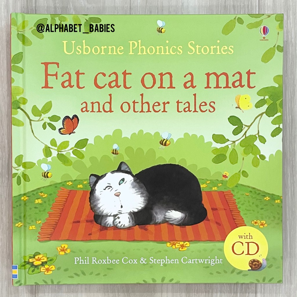 Jual Usborne Phonics Stories Fat Cat on a Mat and Other Tales (include ...