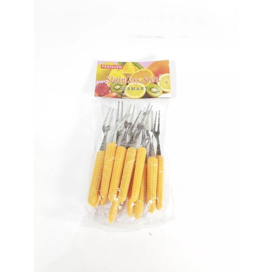 Jual Garpu Mini Model Jagung Stainless | Shopee Indonesia
