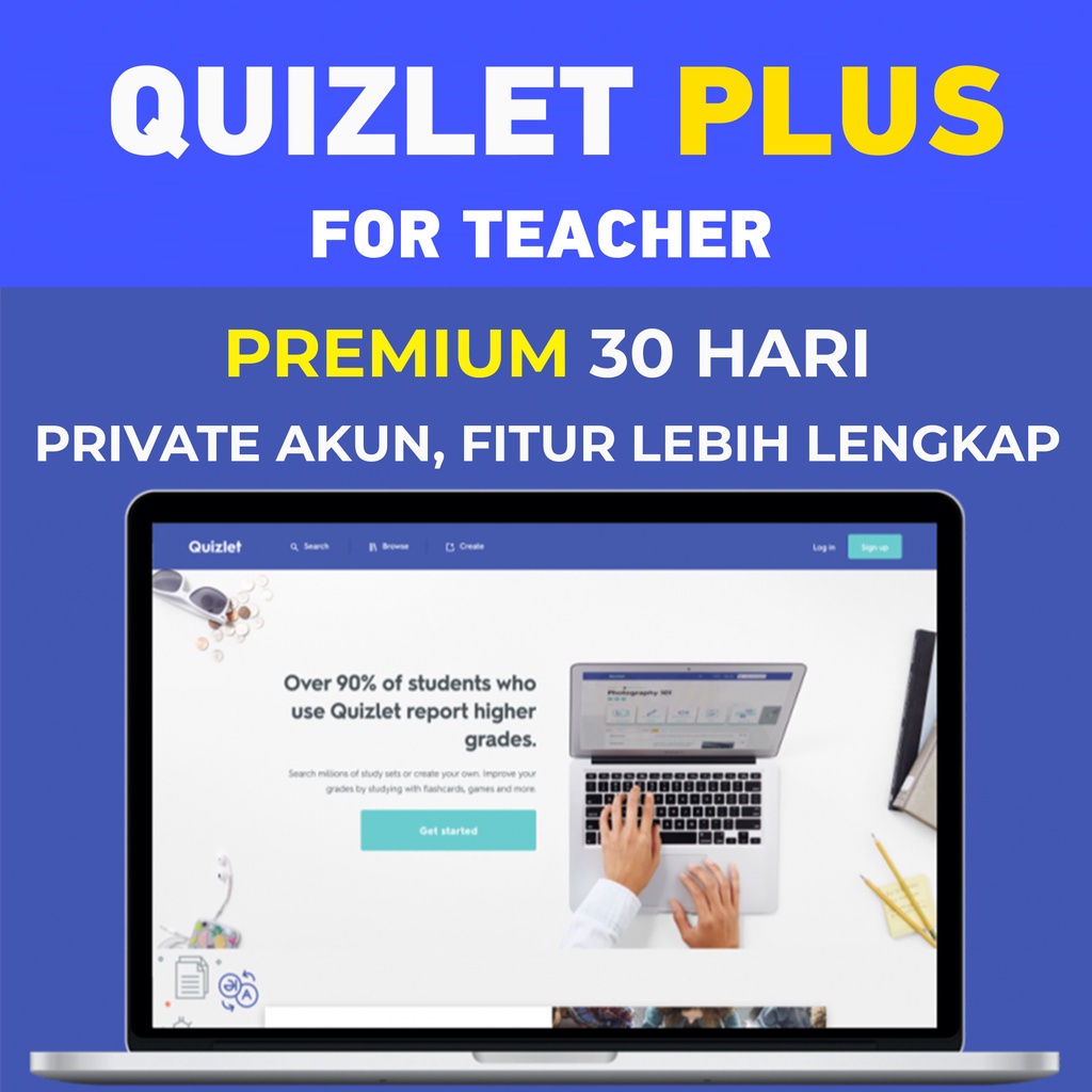 Jual Quizlet Plus For Teacher/ Student Premium 1 Bulan (Private ...