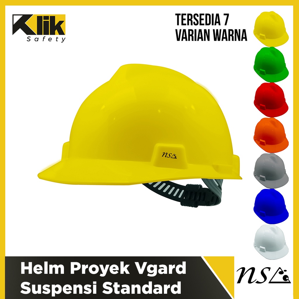 Jual NSA Helm Proyek Safety V-gard Inner Staz-On SNI Original | Shopee ...