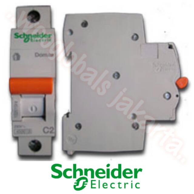 Jual MCB ELECTRIC 4A 1 PHASE MG MERLIN GERIN SCHNEIDER DOMAE ELECTRIC 220 VOLT ORI SNI RESMI ...