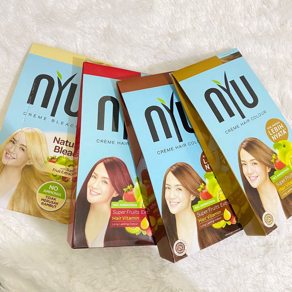 Jual NYU CREME HAIR COLOR 30ML | Shopee Indonesia