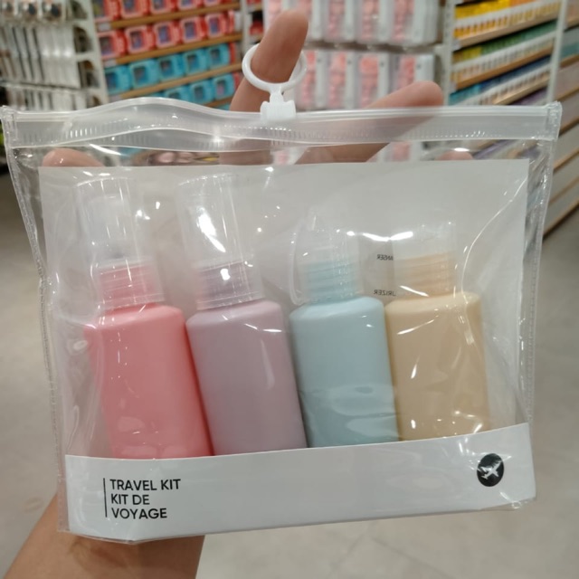 Jual Miniso Botol Travel Kit (4pcs) | Shopee Indonesia
