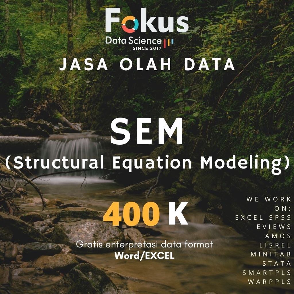 Jual Jasa Olah data Penelitian SEM ( Structural Equation Modeling ... Jual Jasa Olah data Penelitian SEM ( Structural Equation Modeling ...