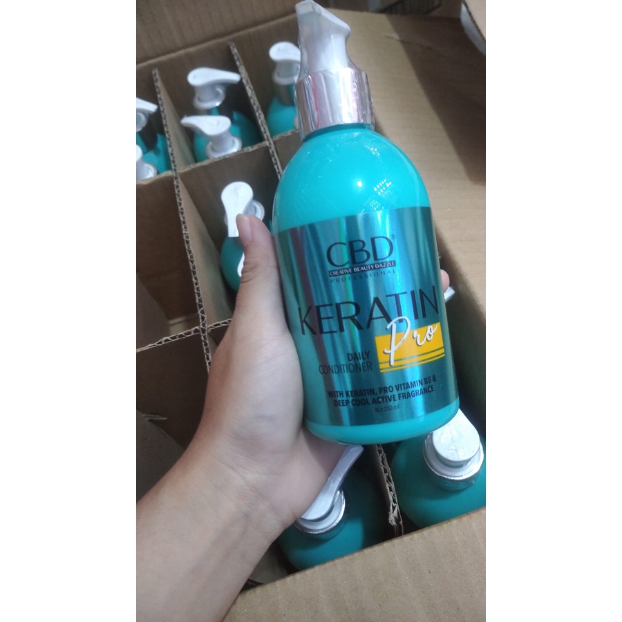 Jual CBD KERATIN DAILY CONDITIONER PRO 250ML | Shopee Indonesia