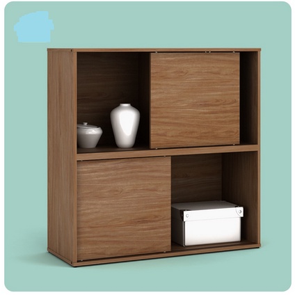 Jual Rak buku serbaguna shion su802 buffet bupet kayu lemari kabinet ...