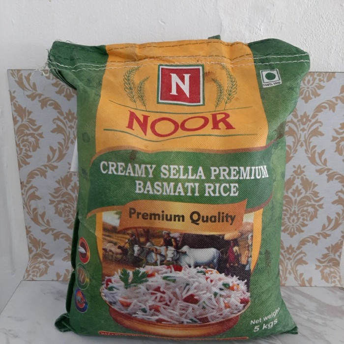 Jual Beras Basmati Beras Noor Premium Basmati Rice 5 Kg | Shopee Indonesia