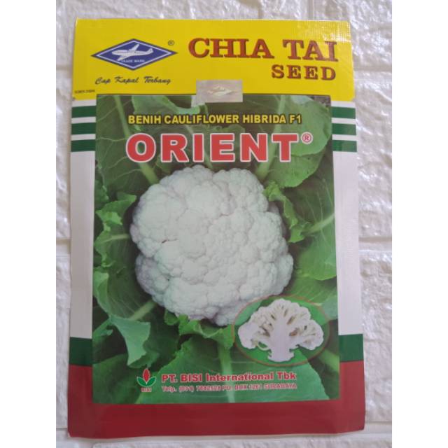 Jual Benih Kembang Kol Orient Bibit Cauliflower Bunga Kol Chia Tai Seed ...