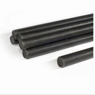 Jual LONG DRAT LONGDRAT BESI HITAM STUD BOLT M10 X 1 AS DRAT M10 ASDRAT ...