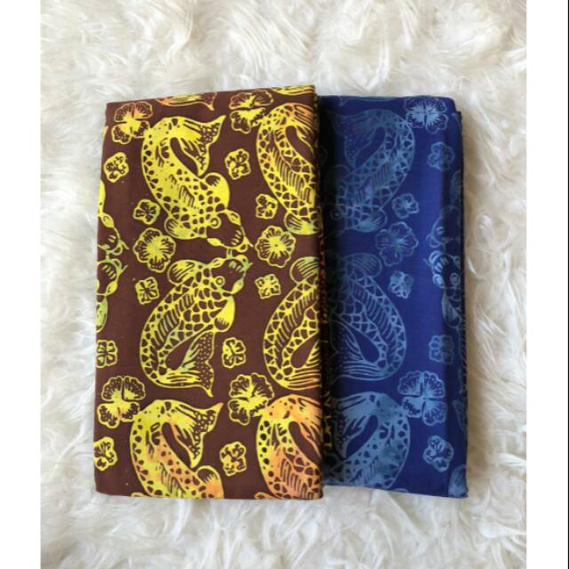 Jual Kain Batik Bali Motif Koi (Katun Tebal) | Shopee Indonesia