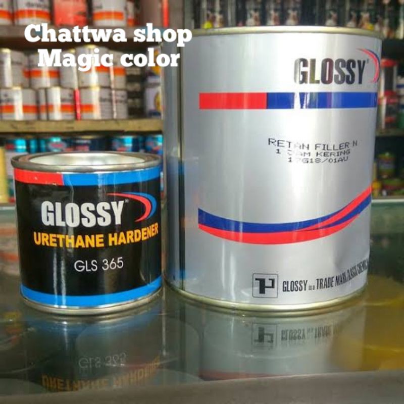 Jual epoksi blinken Epoxy Glossy / Retan Filler Abu Abu Blinken 1 Liter ...