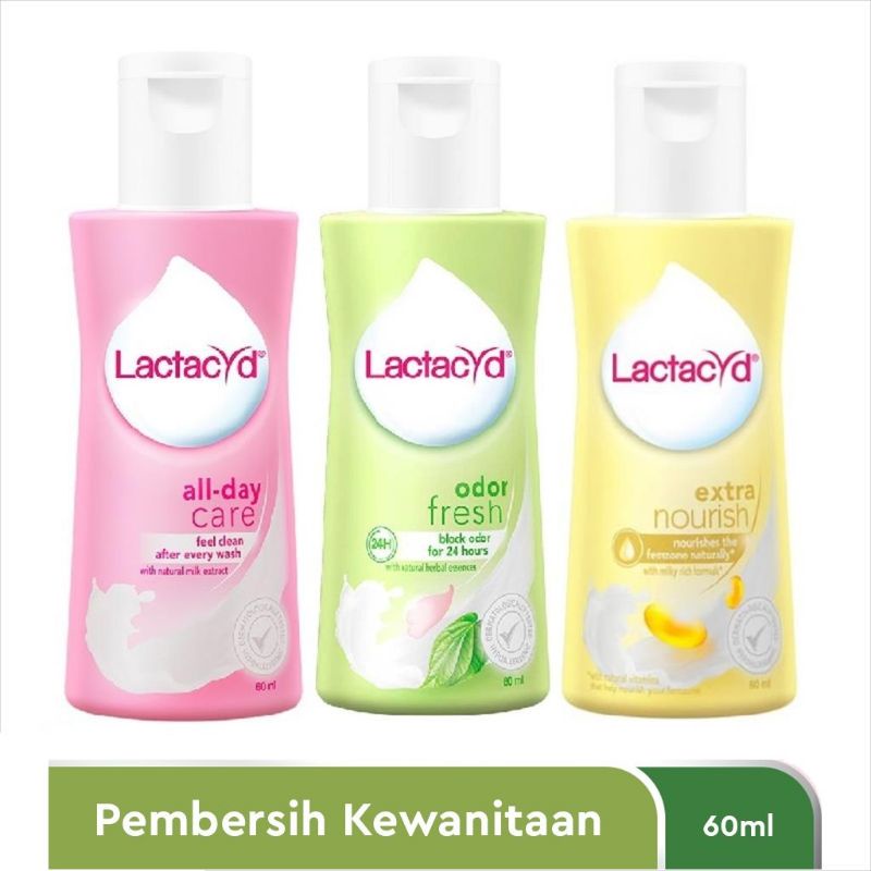 Jual LACTACYD Daily Femine Wash 60ml | Shopee Indonesia