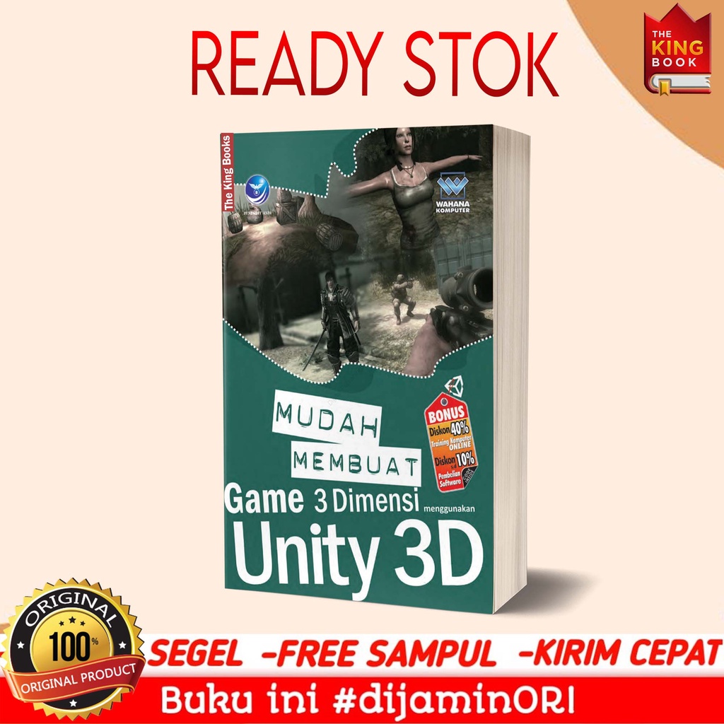Jual Buku Mudah Membuat Game 3 Dimensi menggunakan Unity 3D | Shopee ... Jual Buku Mudah Membuat Game 3 Dimensi menggunakan Unity 3D | Shopee ...