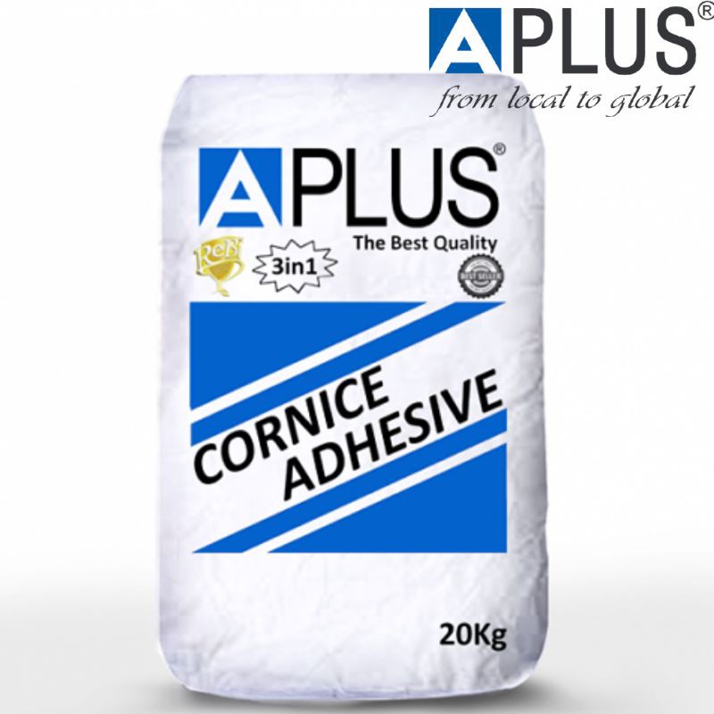 Jual Aplus Kornis / Kompon Gypsum / Aplus Cornice 20 kg | Shopee Indonesia