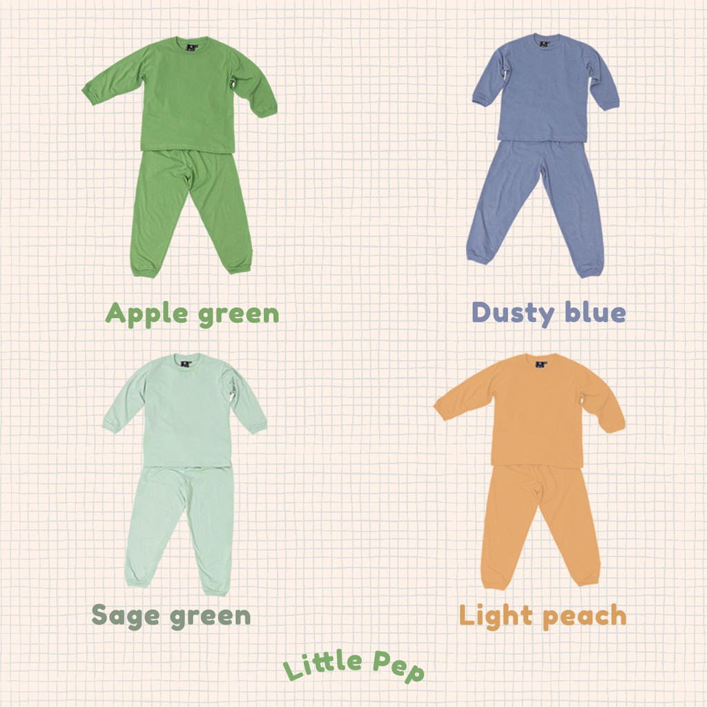 Jual Little Pep - Pajamas Cotton Gummy Set - Setelan Anak Dewasa baju ...