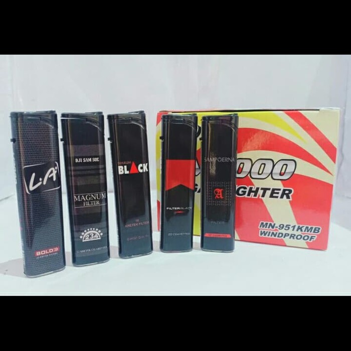 Jual Korek Api Gas Bara tipe 950/952 M2000 | Korek Gas Cetek | Korek Antiangin | Lighter (ECER ...