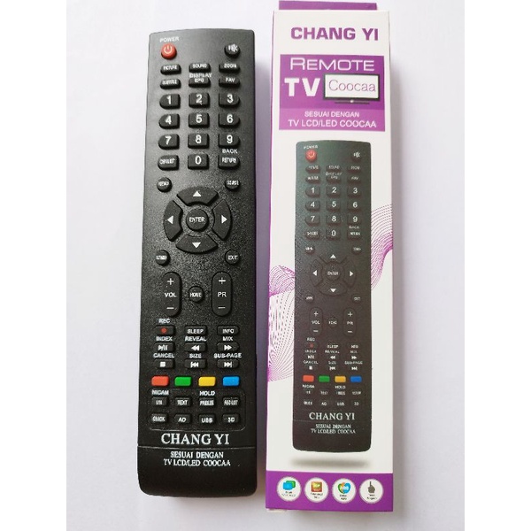 Jual REMOT/REMOTE SMART TV COOCAA ANDROID LCD/LED DIGITAL / ANALOG ...