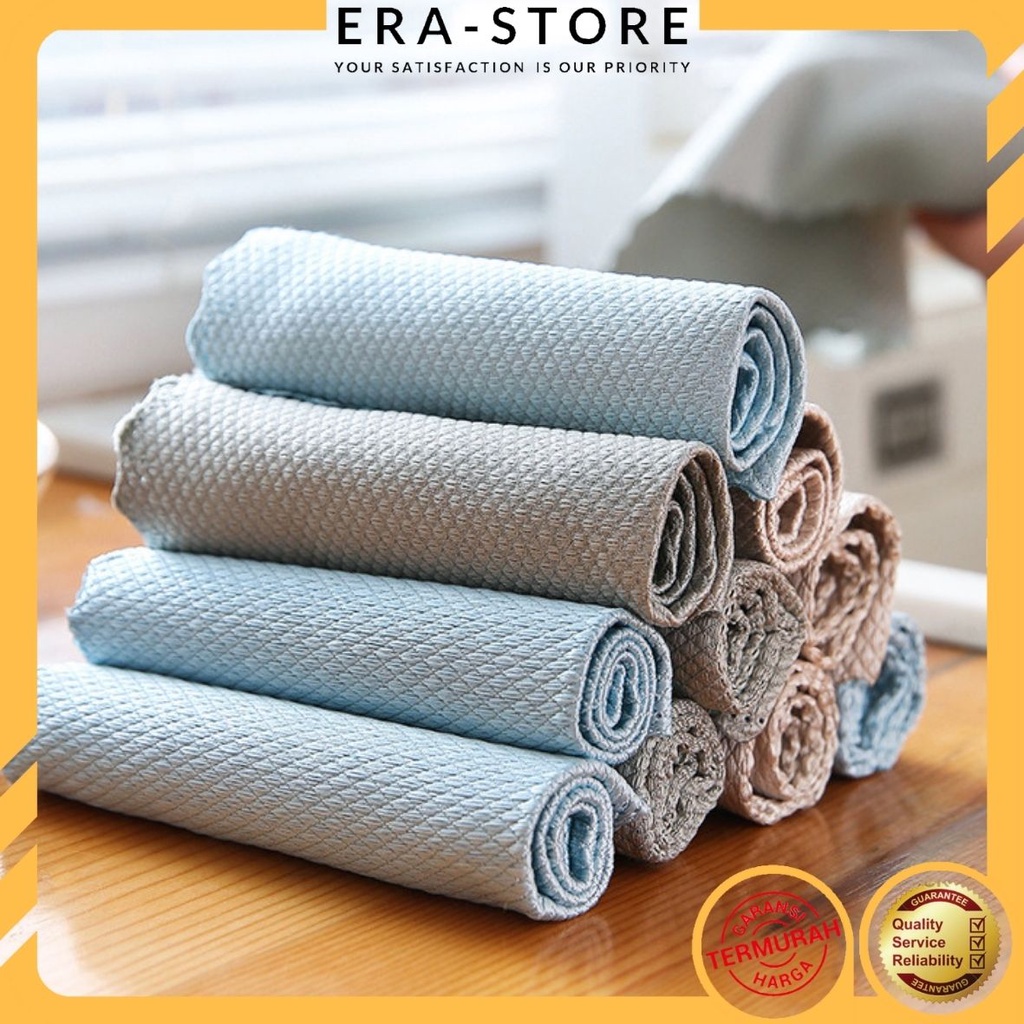 Jual Kain Lap Microfiber PREMIUM / Kain Lap Dapur / Kain Lap Anti ...