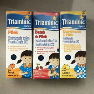 Jual TRIAMINIC SYRUP 60 ML | Shopee Indonesia