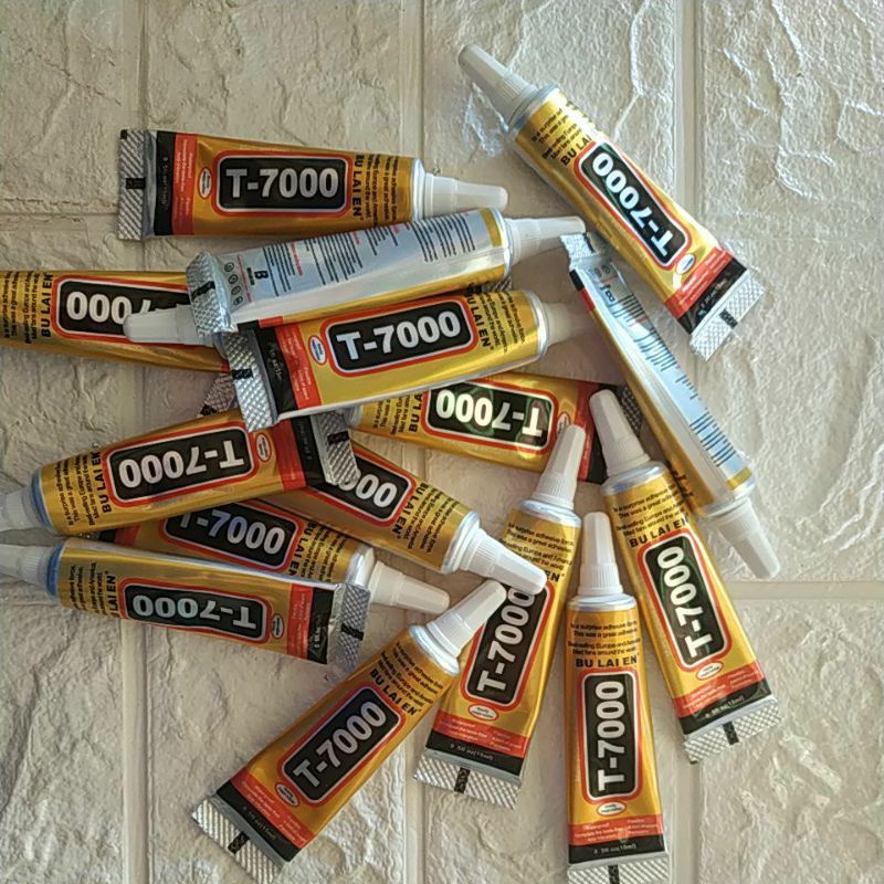 Jual lem t7000 lem lcd layar hp warna hitam | Shopee Indonesia