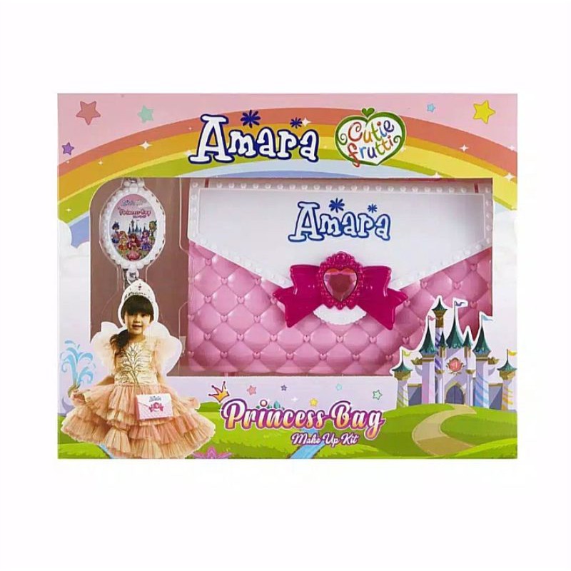Jual Amara Princess Bag Make up Kit (kosmetik untuk anak) | Shopee ...