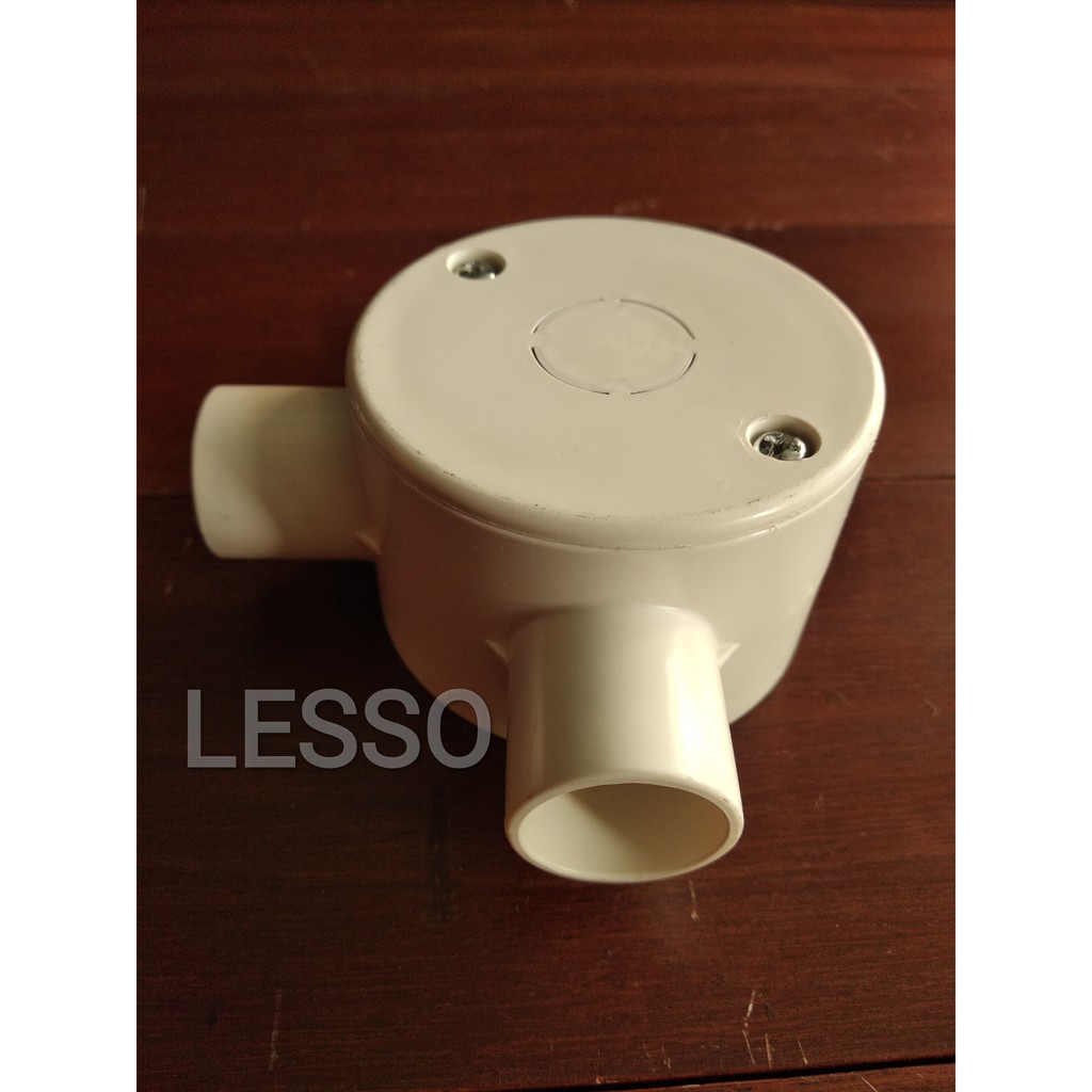 Jual 2 Way Angel Tee Dos Conduit LESSO 20mm 1/2" inch Inbowdus T Dus ...