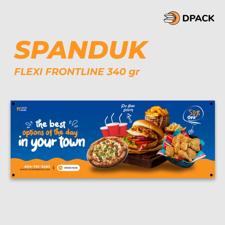 Jual CETAK MURAH SPANDUK / BANNER / BALIHO / BACKDROP - FLEXI 280 gr / 340gr | Shopee Indonesia