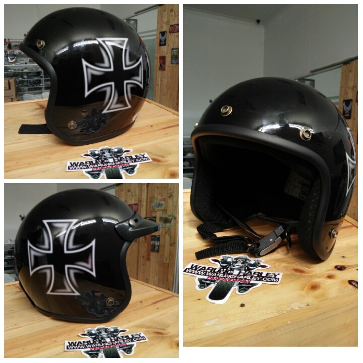 Jual Helm half chopper (Taiwan) Indonesia|Shopee Indonesia