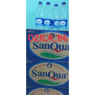 Jual Air minum SanQua"Botol"600ml | Shopee Indonesia