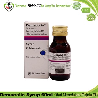 Jual DEMACOLIN SYRUP OBAT FLU PILEK PANAS | Shopee Indonesia