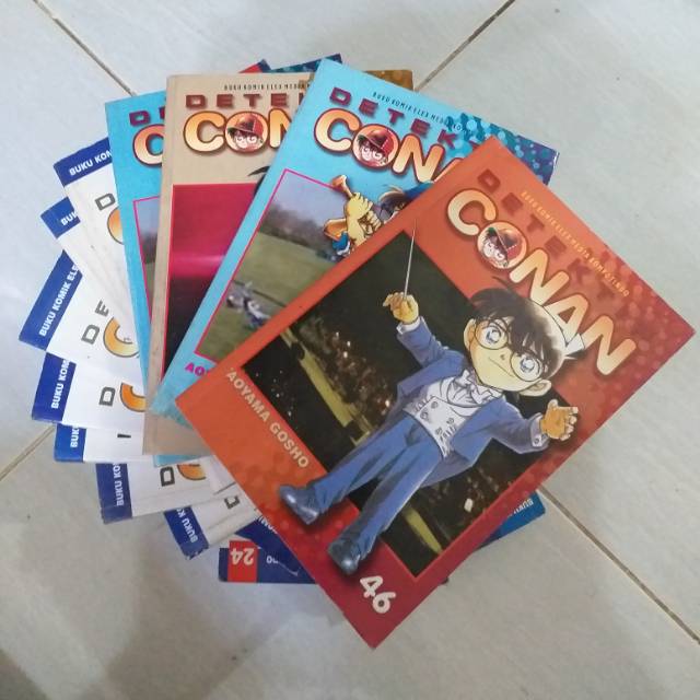 Jual Buku Komik Detektif CONAN - Aoyama Gosho | Shopee Indonesia
