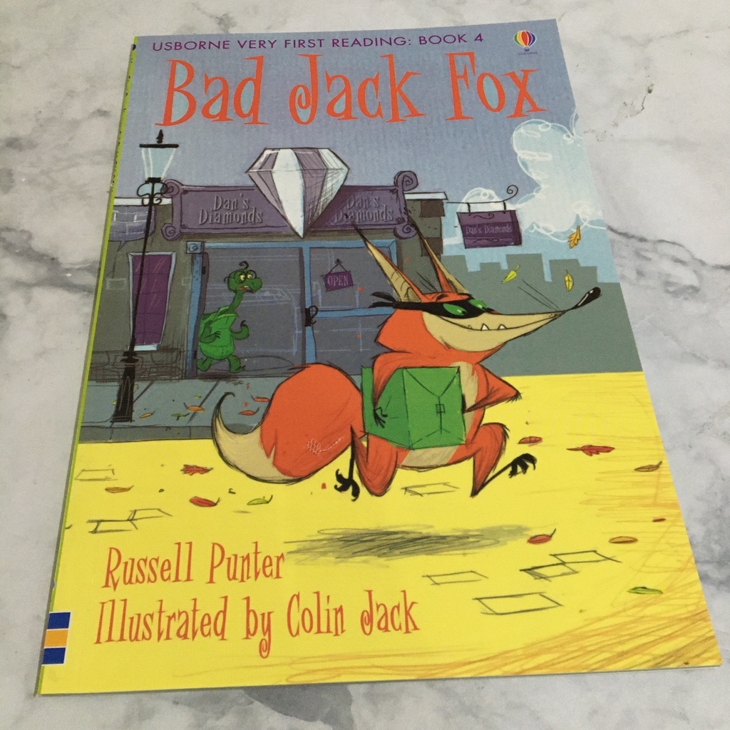 Jual Bad jack fox usborne reprint buku cerita anak bahasa inggris 32 ...