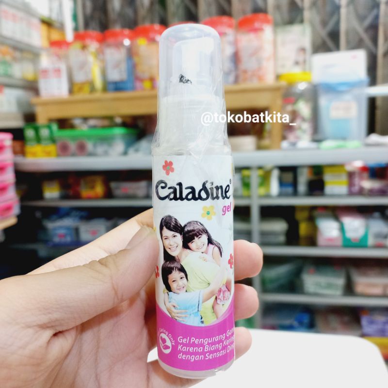 Jual [1BOTOL= 50ml] GEL CALADINE BARU / BEBAS GATAL MELEMBUTKAN KULIT MENGURANGI GATAL ANTI ...