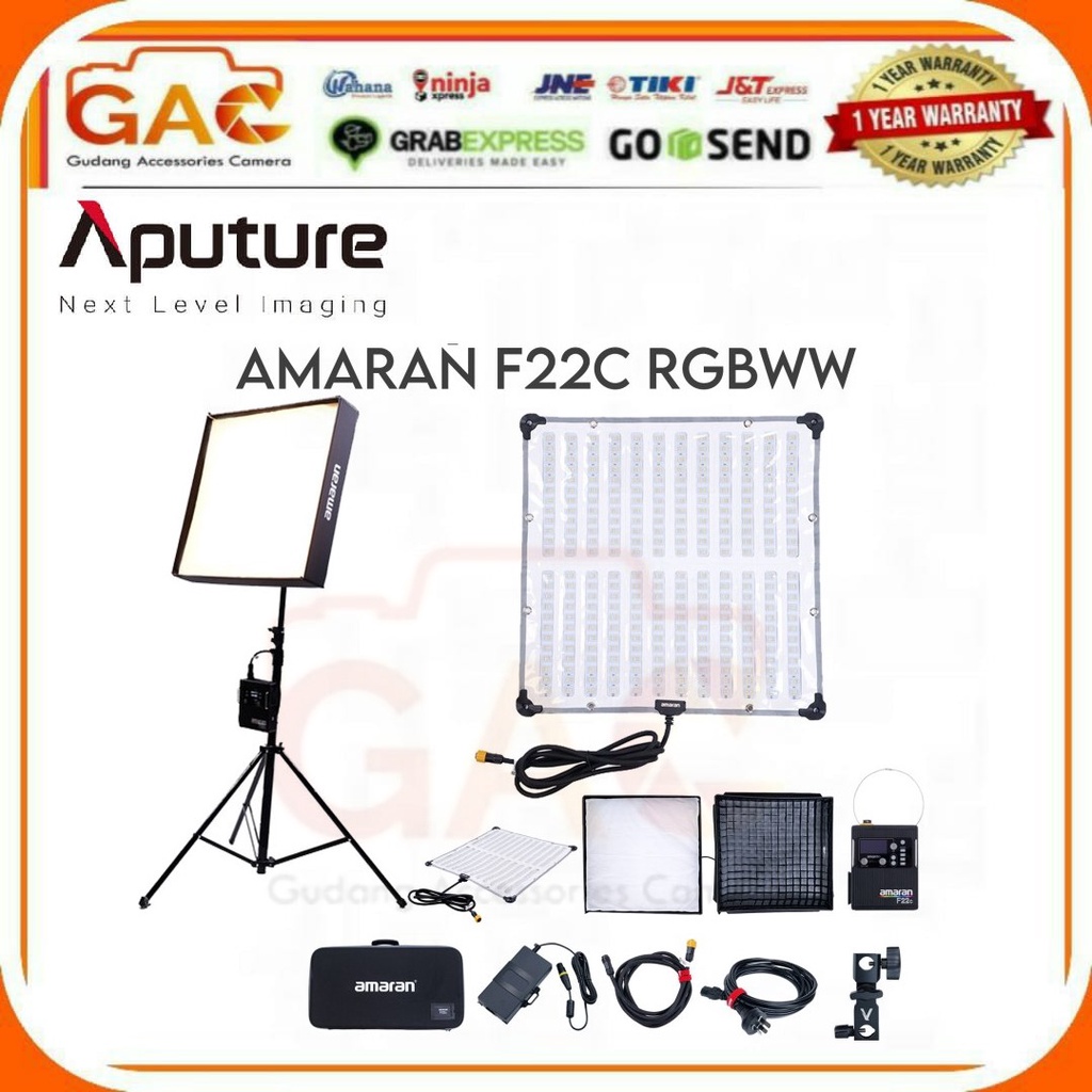 Jual Aputure Amaran F22C RGBWW LED | Shopee Indonesia