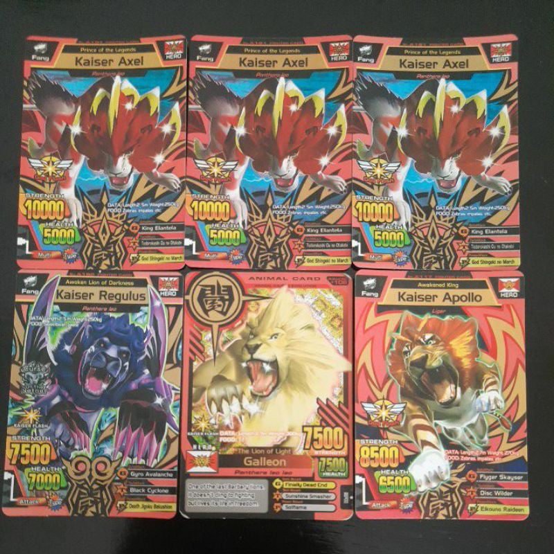 Jual Kartu Animal Kaiser "God Animal" 100% ORIGINAL!! | Shopee Indonesia