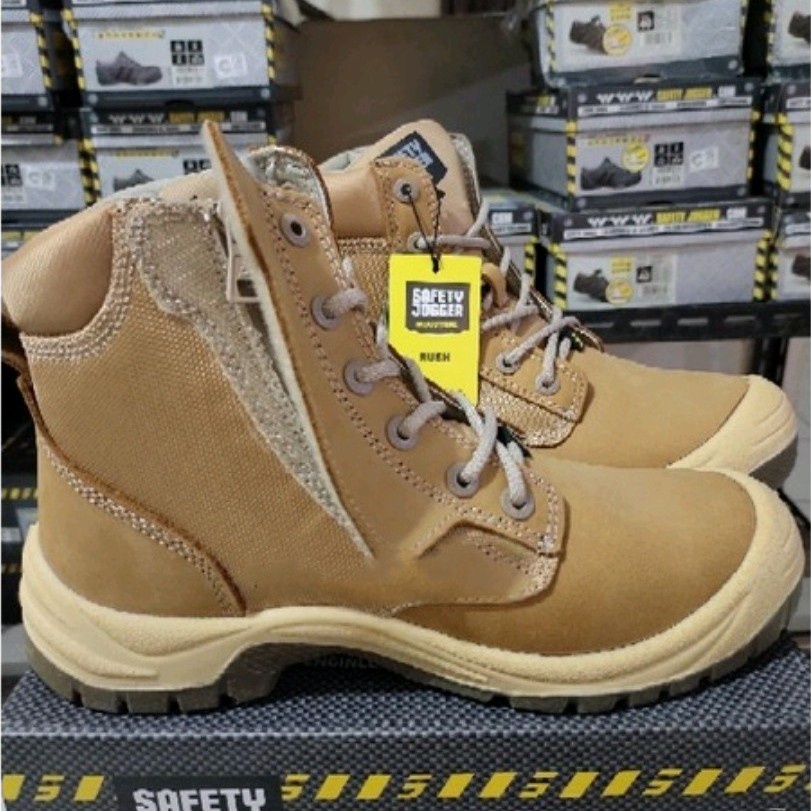 Jual SEPATU SAFETY JOGGER RUSH CAMEL S3 SRC | Shopee Indonesia